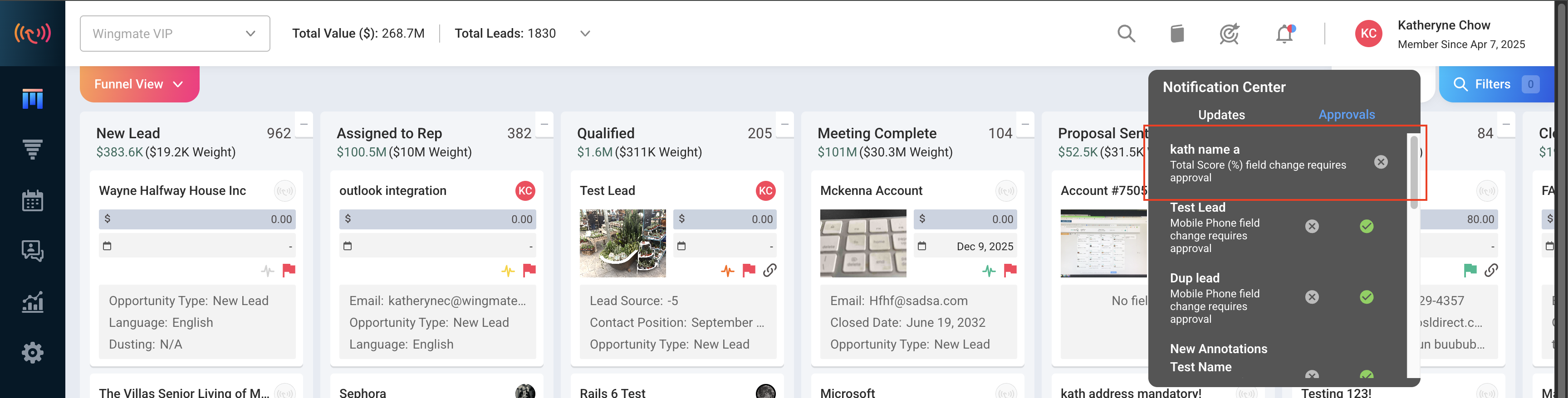 Approvals: How to Accept/Reject an Approval – Wingmate Support