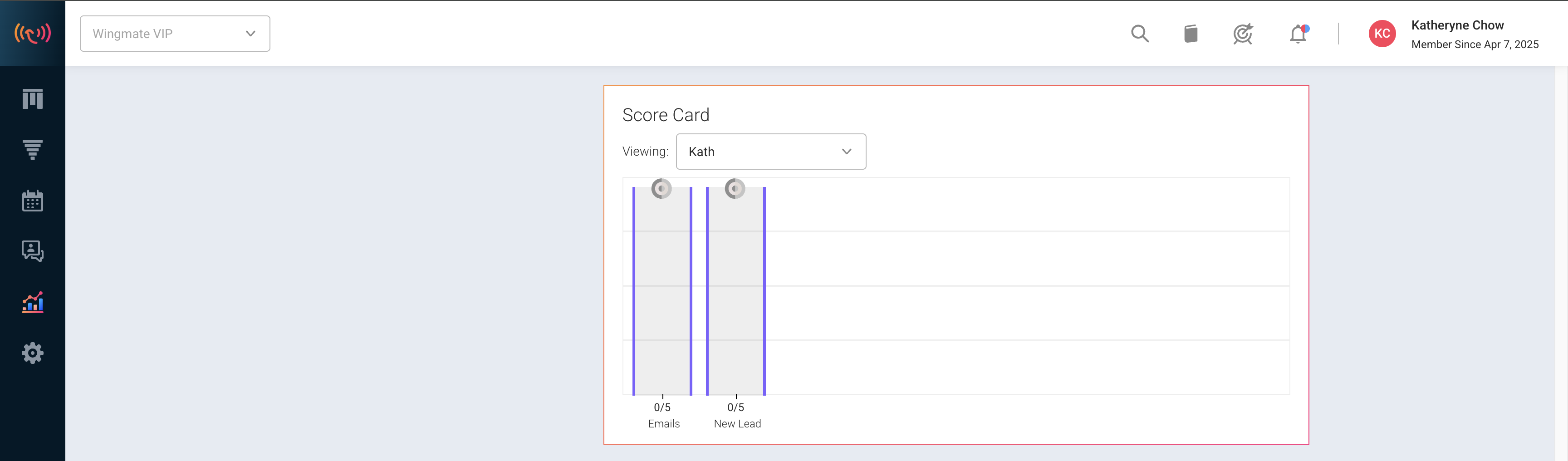 Score Card: How to view all Users' Score Cards – Wingmate Support