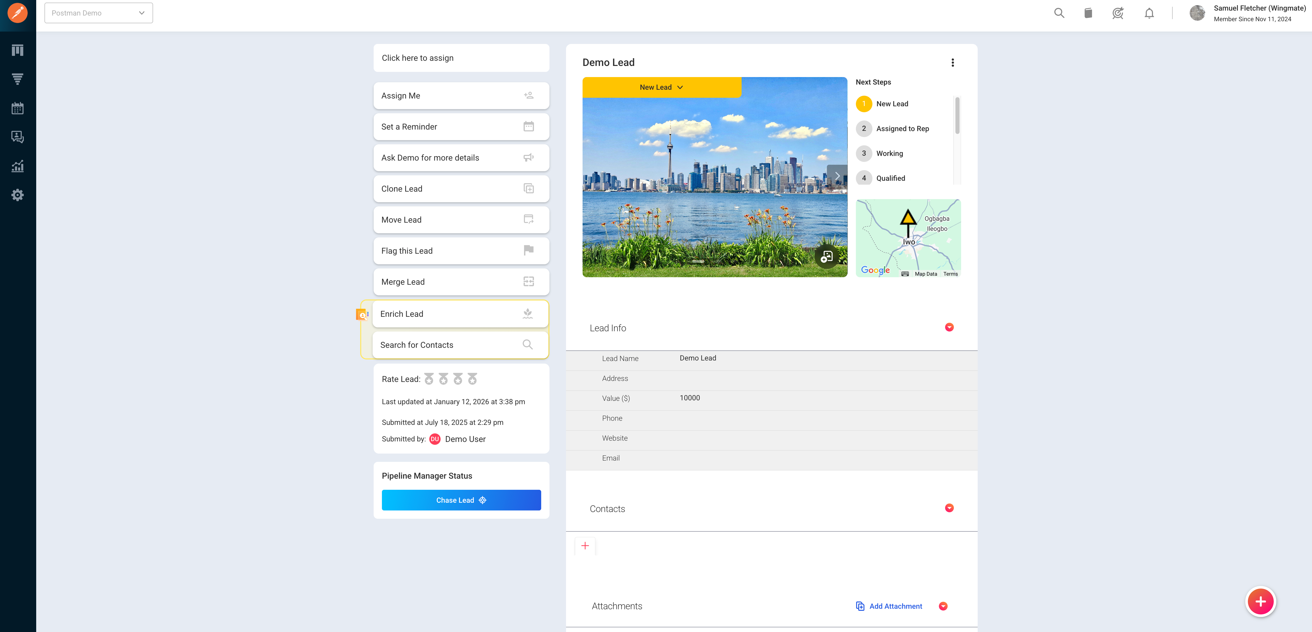Leads: How to Re-Arrange Images on a Lead – Wingmate Support