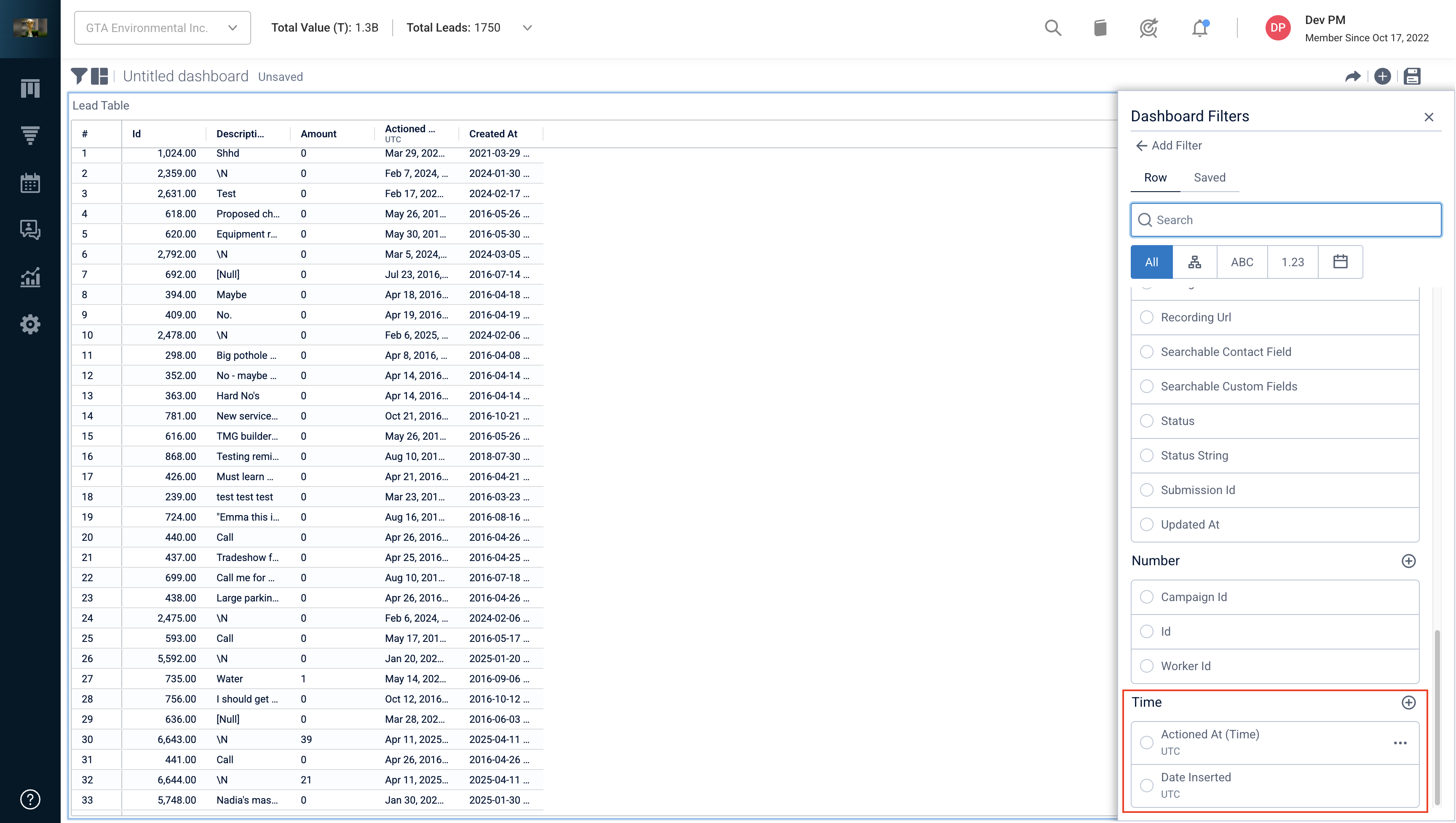 Analytics: How to Filter Your Dashboard Using a Time Filter – Wingmate ...