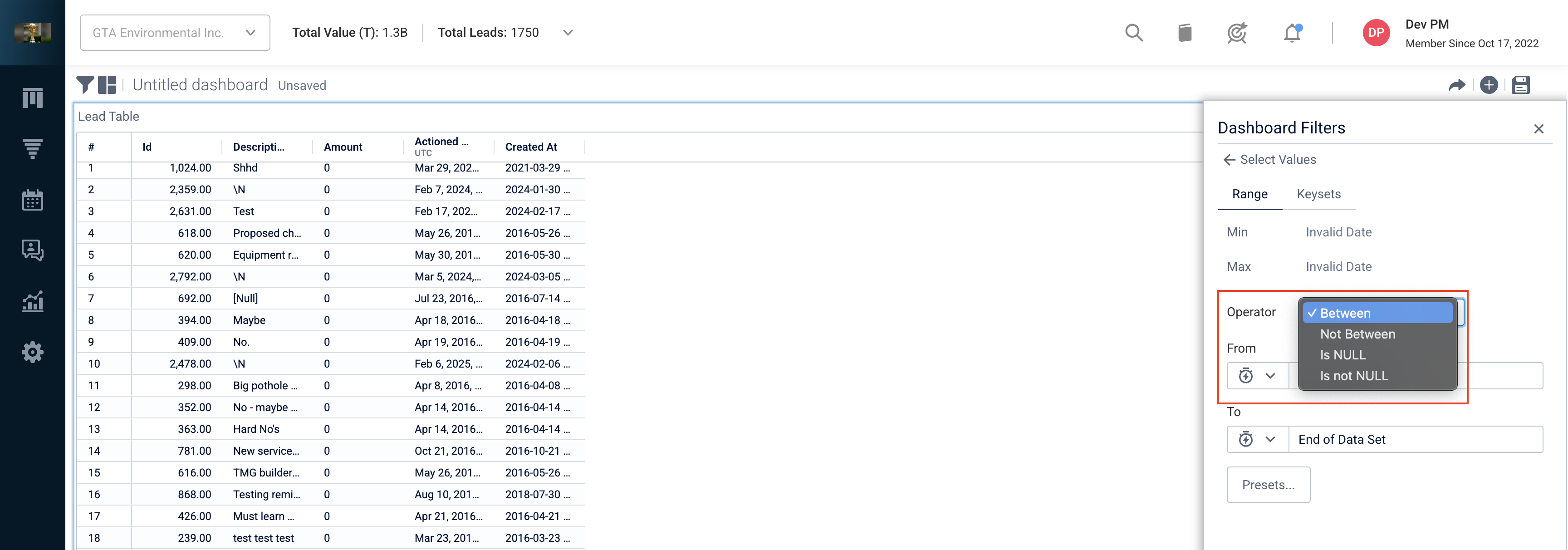 Analytics: How to Filter Your Dashboard Using a Time Filter – Wingmate ...